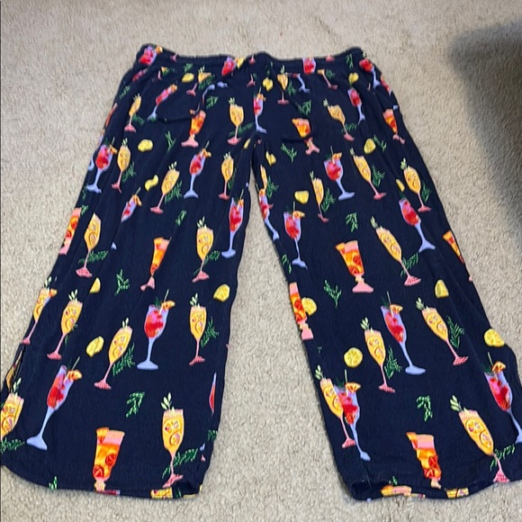 Soma | Intimates & Sleepwear | Soma Cocktail Print Pajama Pants | Poshmark